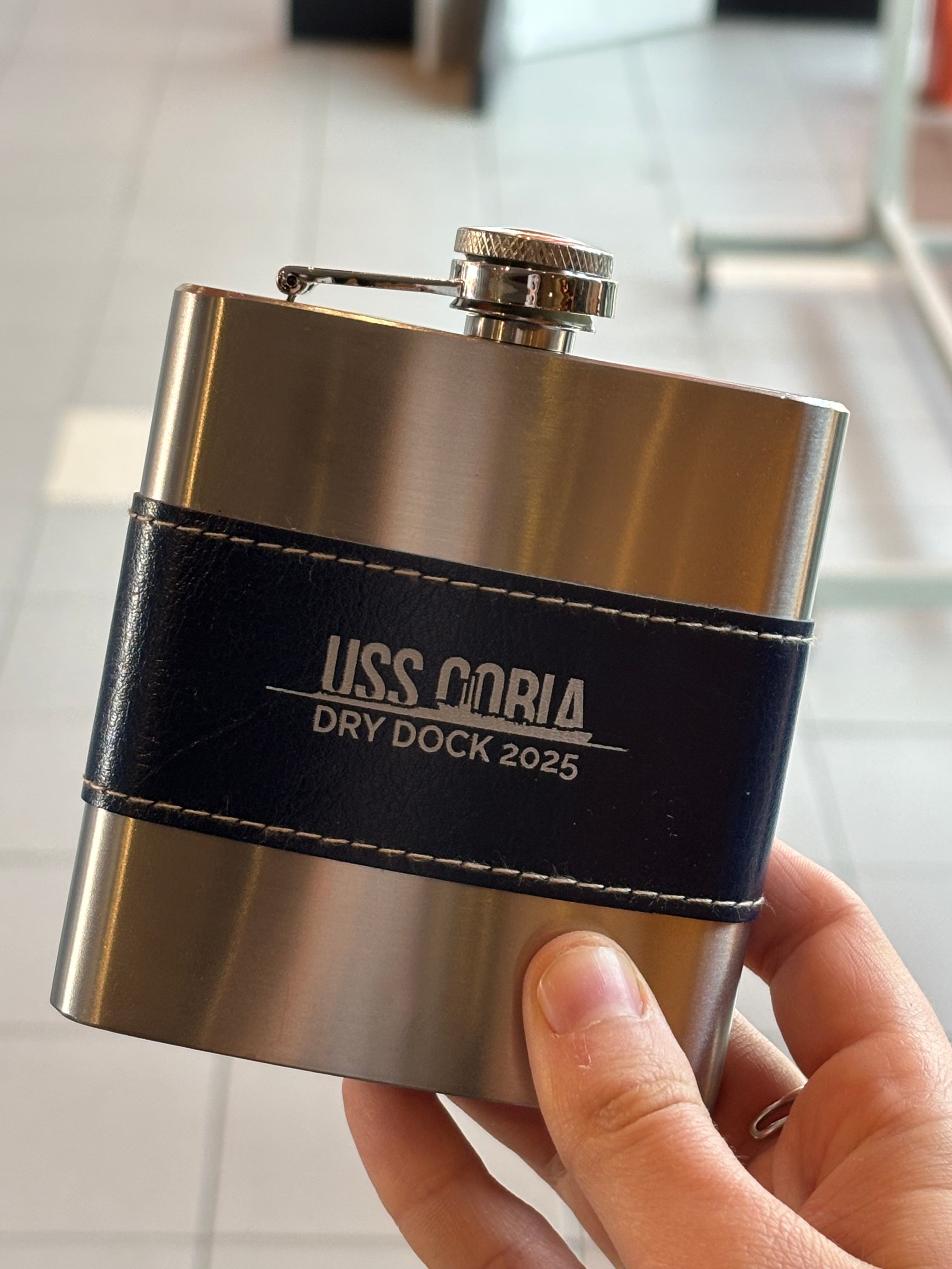 USS Cobia Dry Dock 2025 Flask | Wisconsin Maritime Museum