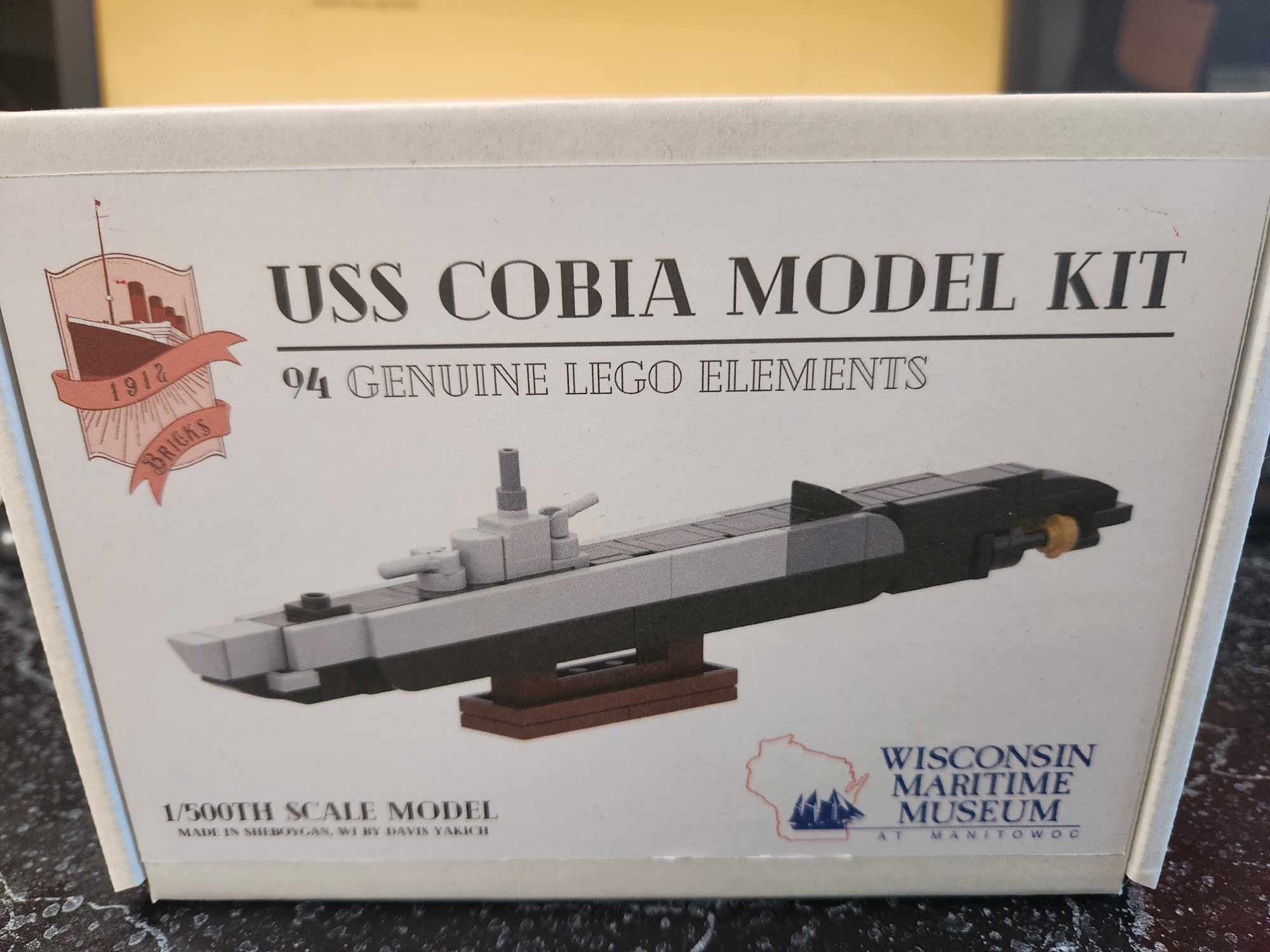 USS Cobia Model Lego Kit | Wisconsin Maritime Museum
