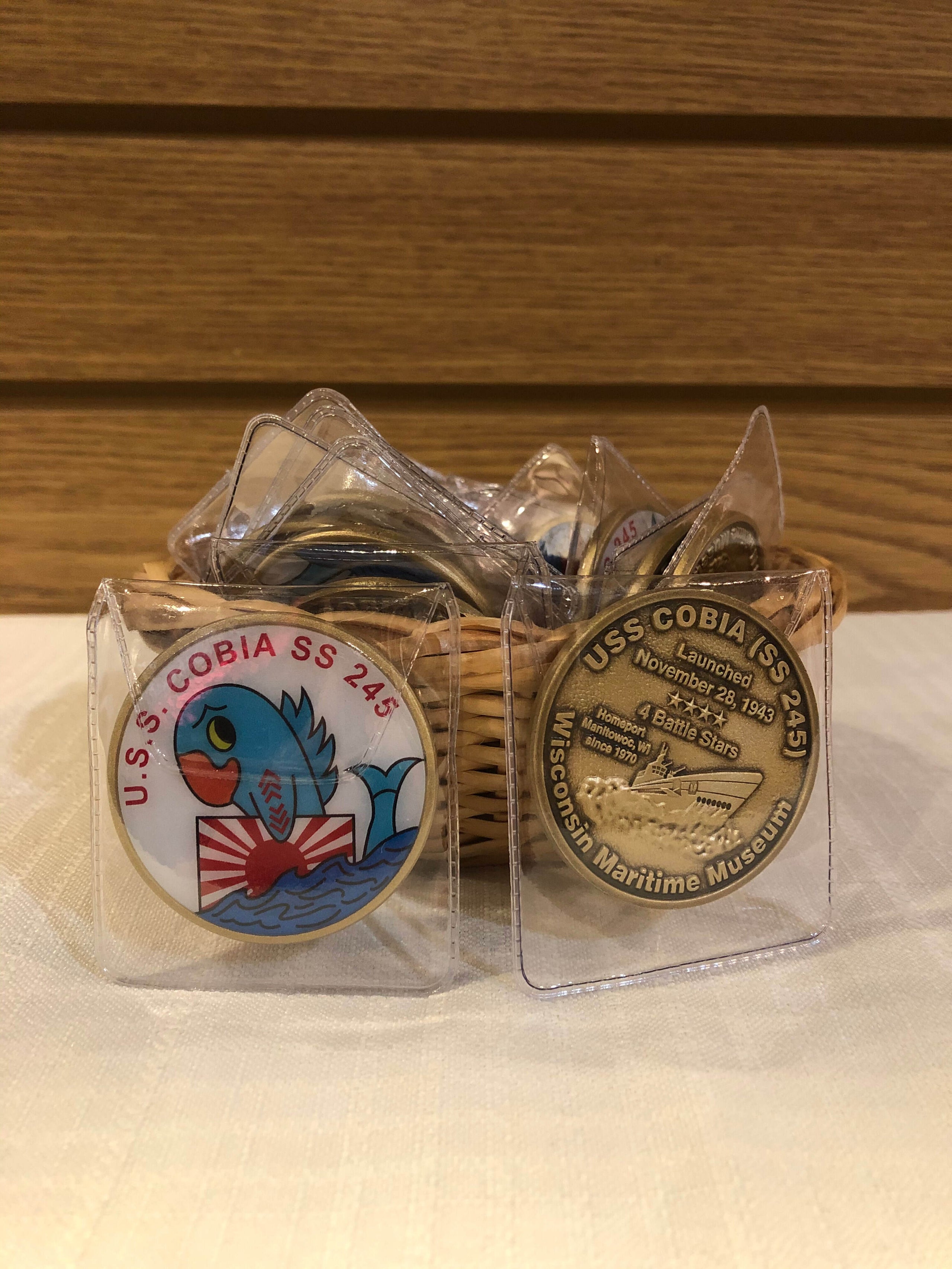 USS Cobia Coin | Wisconsin Maritime Museum